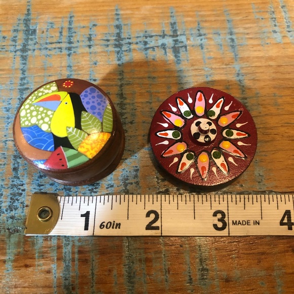 Jewelry | Costa Rica Wooden Magnet And Trinket Box New | Poshmark